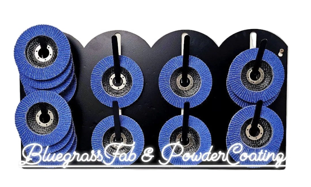 Grinder Disc Holder - Shop Organization - Tool Holder – BlueGrass Fab