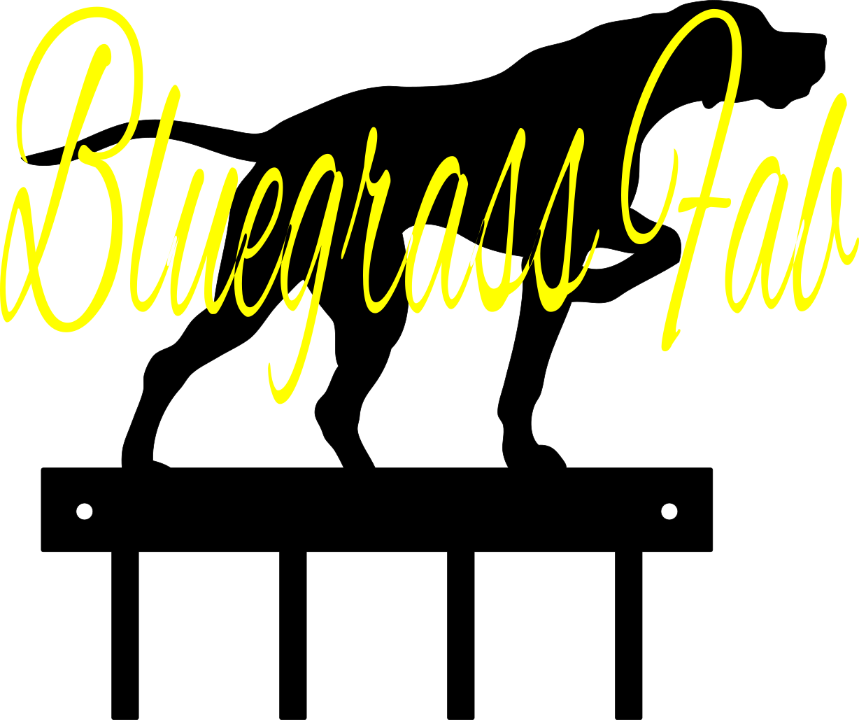 Great Dane Key Rack – BlueGrass Fab